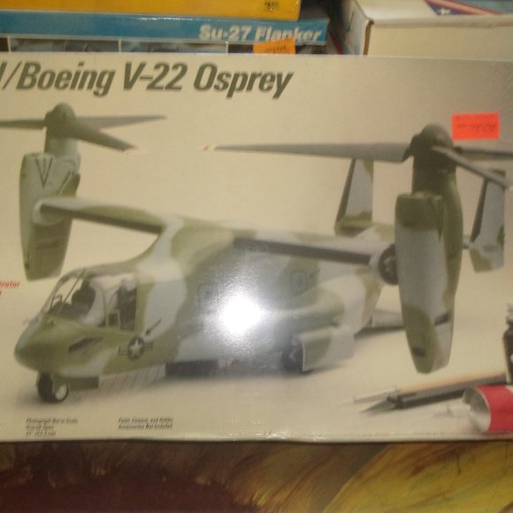 Testors | Toys | Testors Model Kit Bellboeing V22 Osprey Military ...